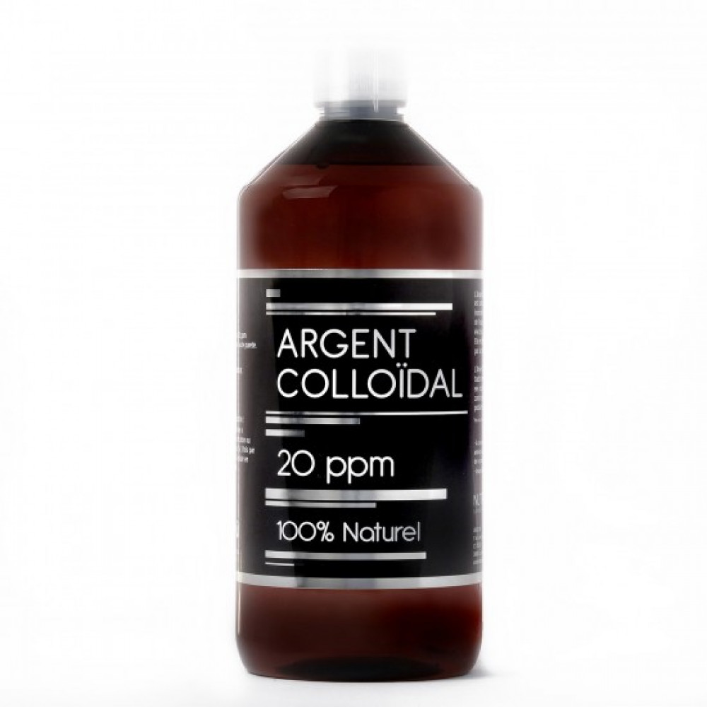 Argent Colloidal 20ppm - 1L - Course en ligne Cashbio