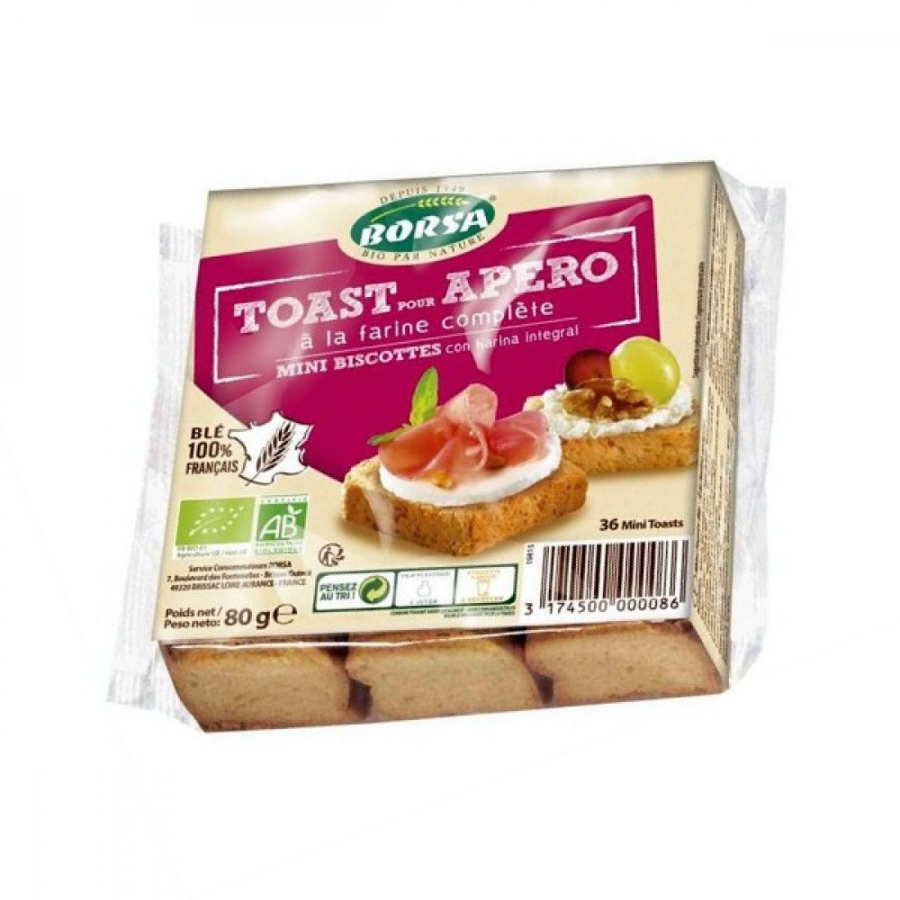 Mini toast complet - 80g - Course en ligne Cashbio