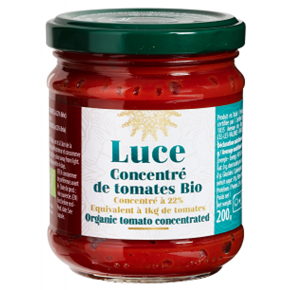 Concentré tomate 22% bio 200g - Course en ligne Cashbio