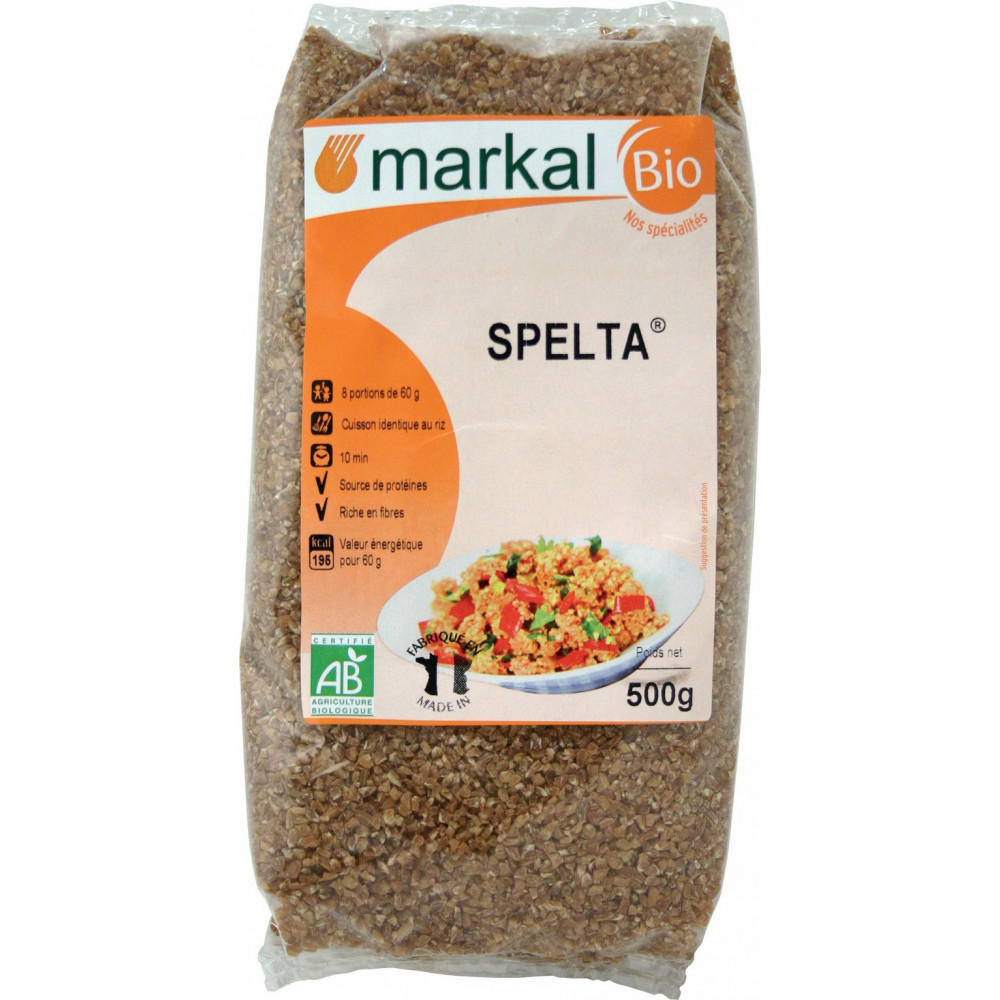 Céréale bio spelta épeautre précuit 500g - Course en ligne Cashbio