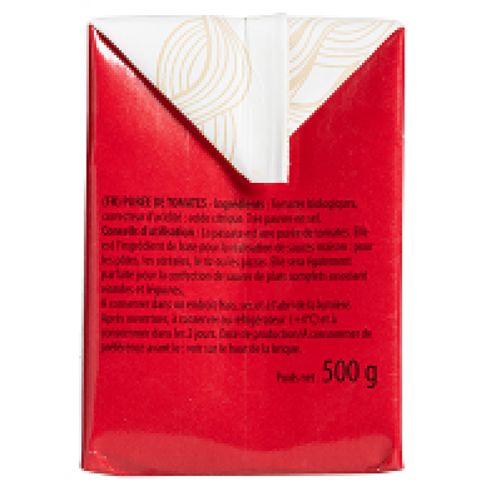 Passata nature brique - 500g - Course en ligne Cashbio